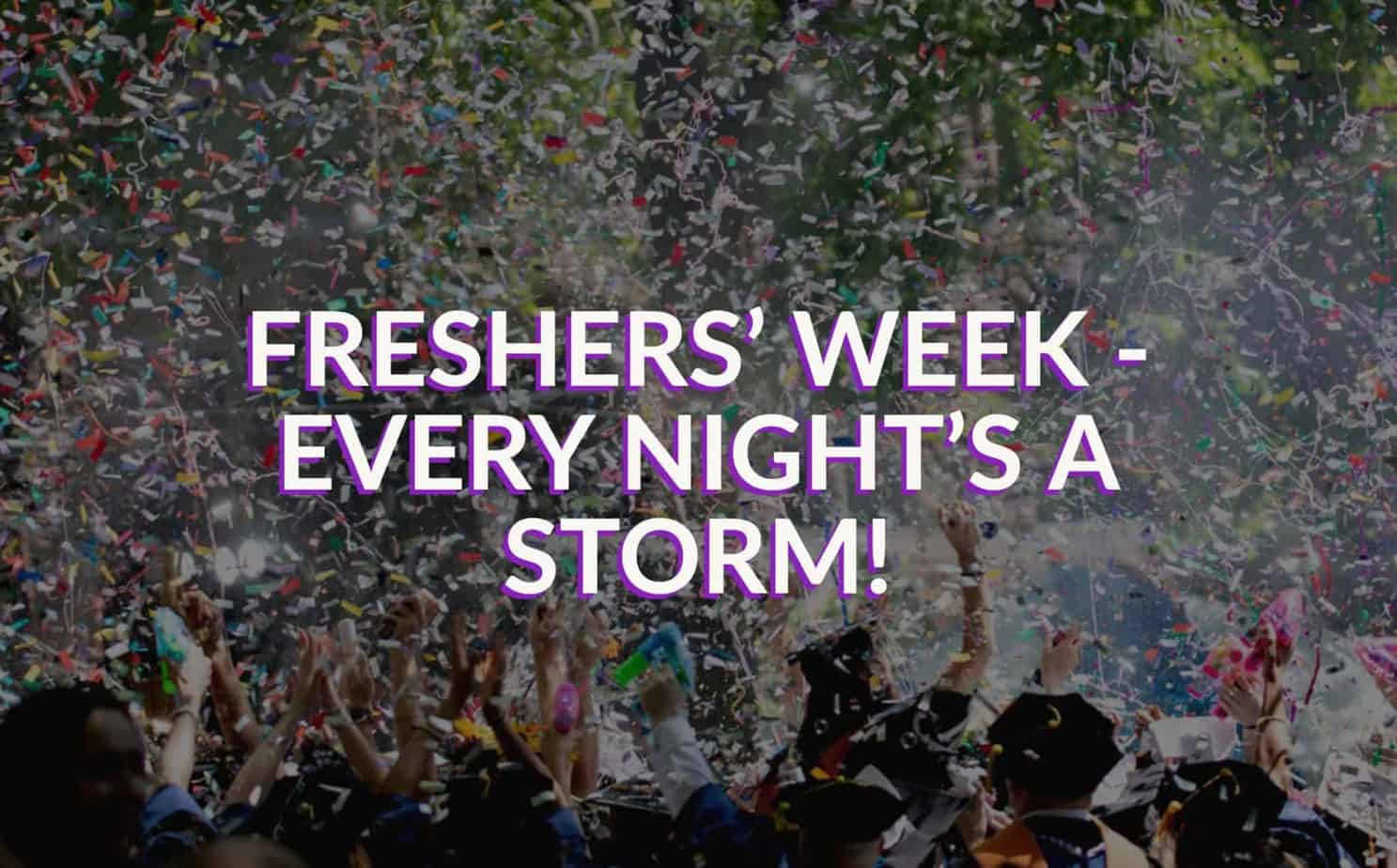 Freshers Week Across The UK Storm DJs